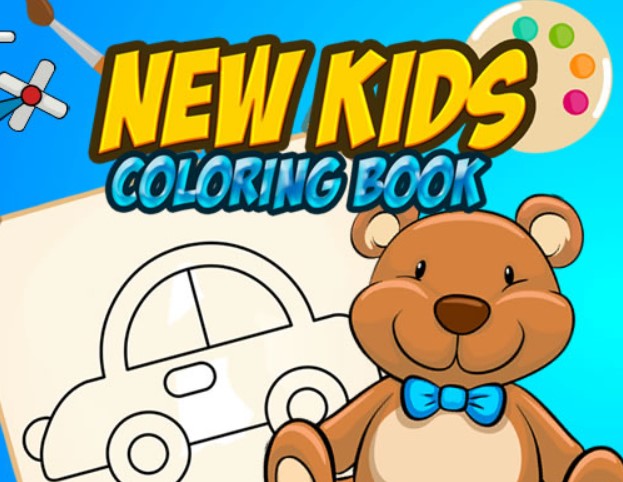 New Kids Coloring Book Game Play Online for Free