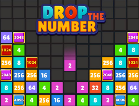 Drop The Number Game Play Online for Free