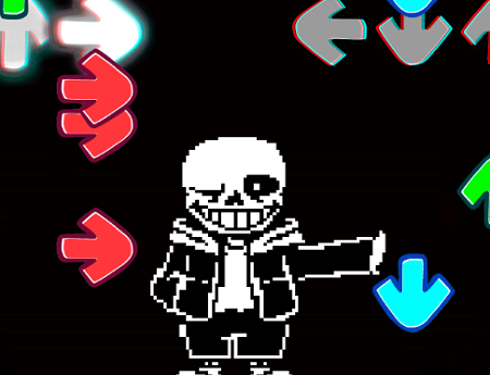 FNF Undertale Last Breath Vs Sans Game Play Online for Free