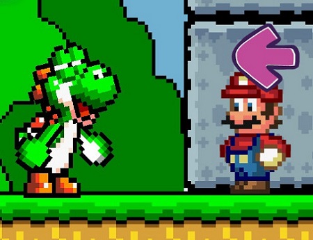 FNF Vs Dorkly Yoshi (Why Yoshi Isn’t Allowed In The Castle) Game Play ...