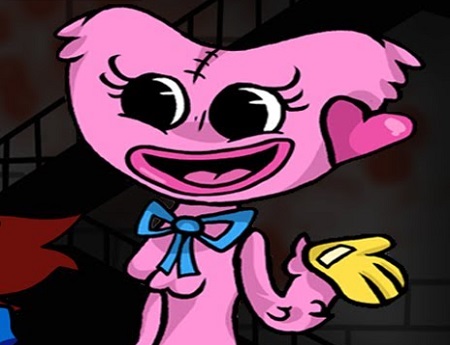 FNF Kissy Caught Kissy Wissy Vs Huggy Wuggy Game Play Online for Free